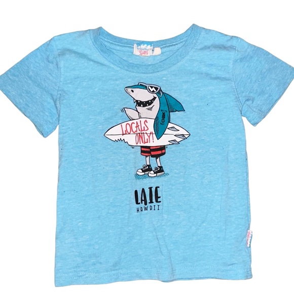Earth Nymph | Shirts & Tops | Earth Nymph Locals Only Shark Tee 2t ...